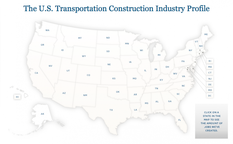 Transportation construction investments generate $354 billion